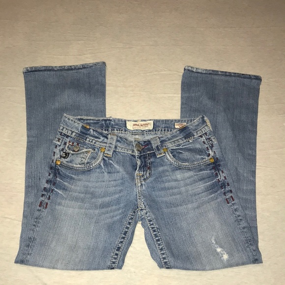 MEK | Jeans | Mek Denim Usa Low Rise Blue Jeanssize 26 | Poshmark
